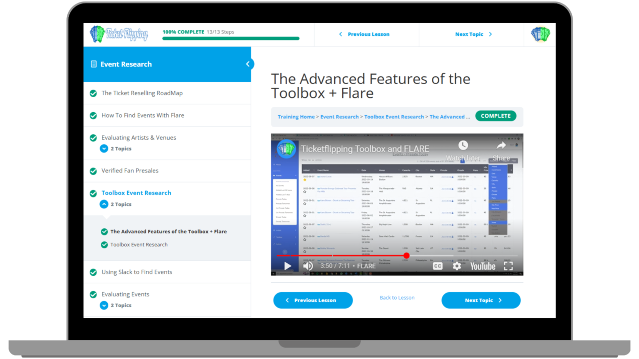 Ticketflipping Home » Ticket Flipping