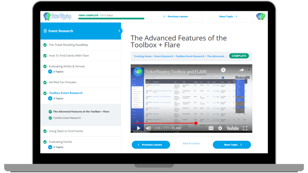 Ticketflipping Home » Ticket Flipping